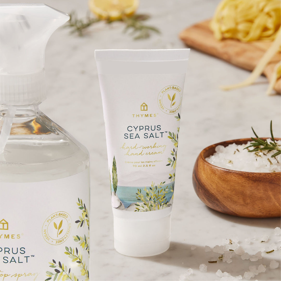 Cyprus Sea Salt Hard-Working Hand Cream | Thymes