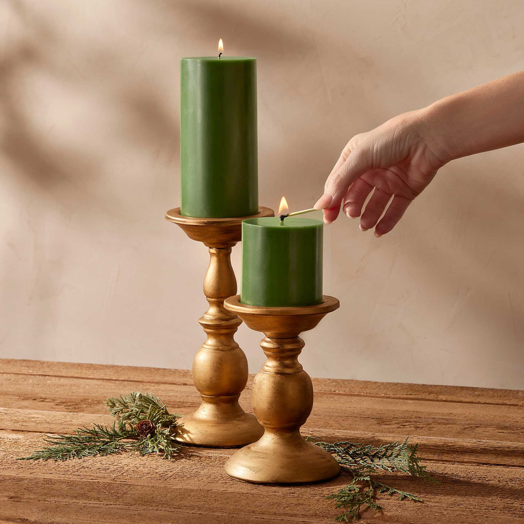 Frasier Fir Pillar Candle, Large | Thymes