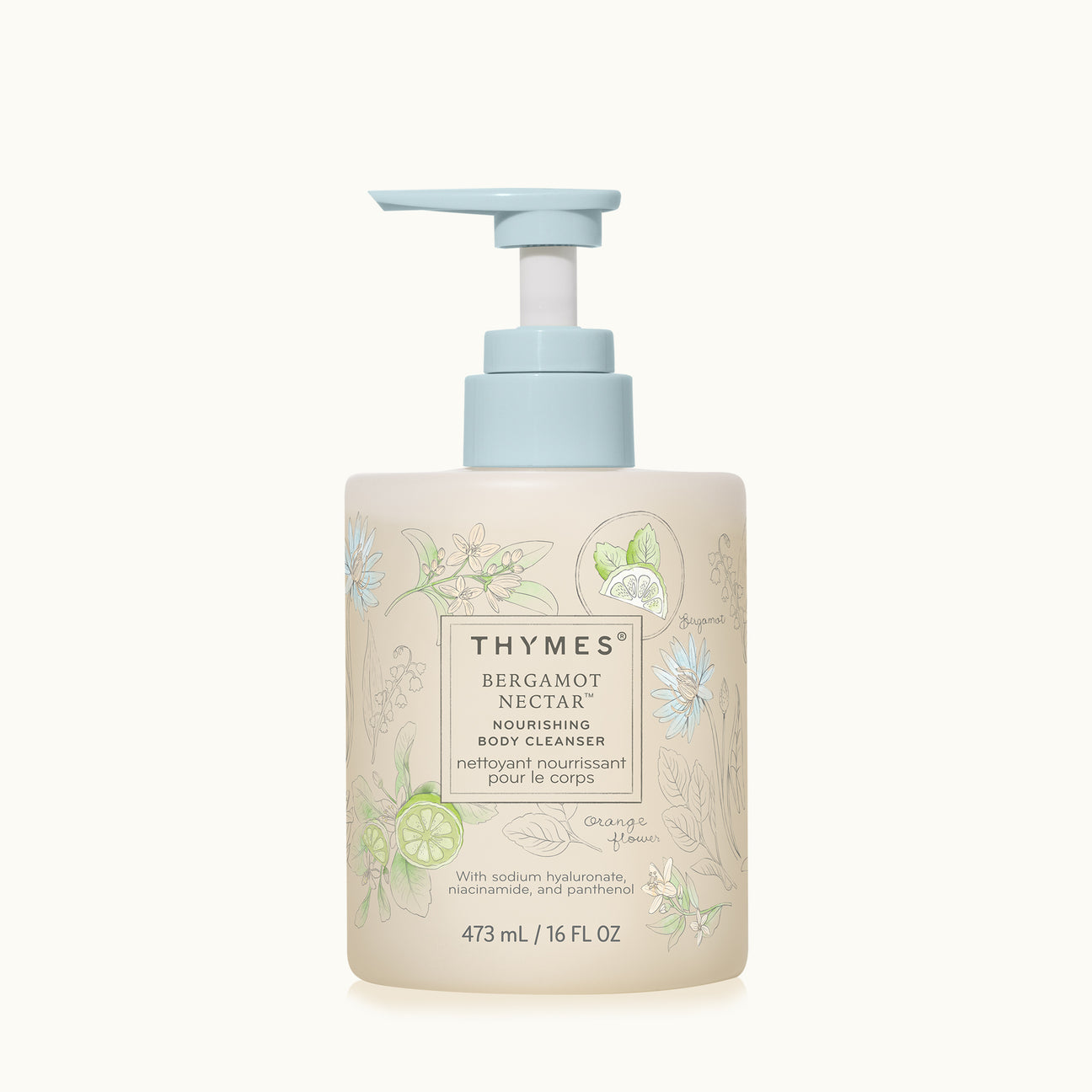 Bergamot Nectar Nourishing Body Cleanser – Thymes