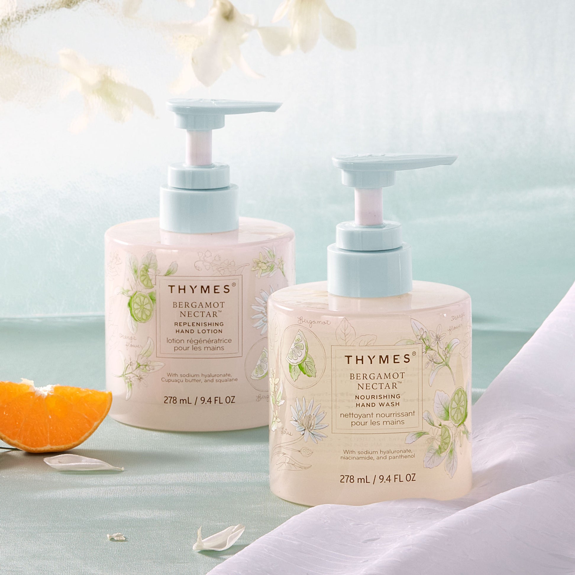 Bergamot Nectar Replenishing Hand Lotion | Thymes