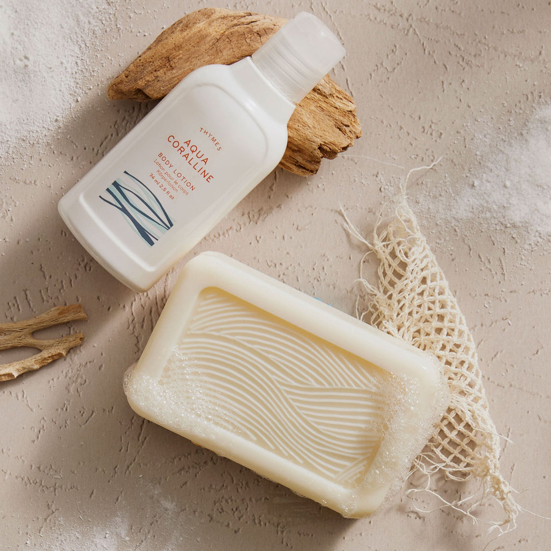 Aqua Coralline Bar Soap | Thymes