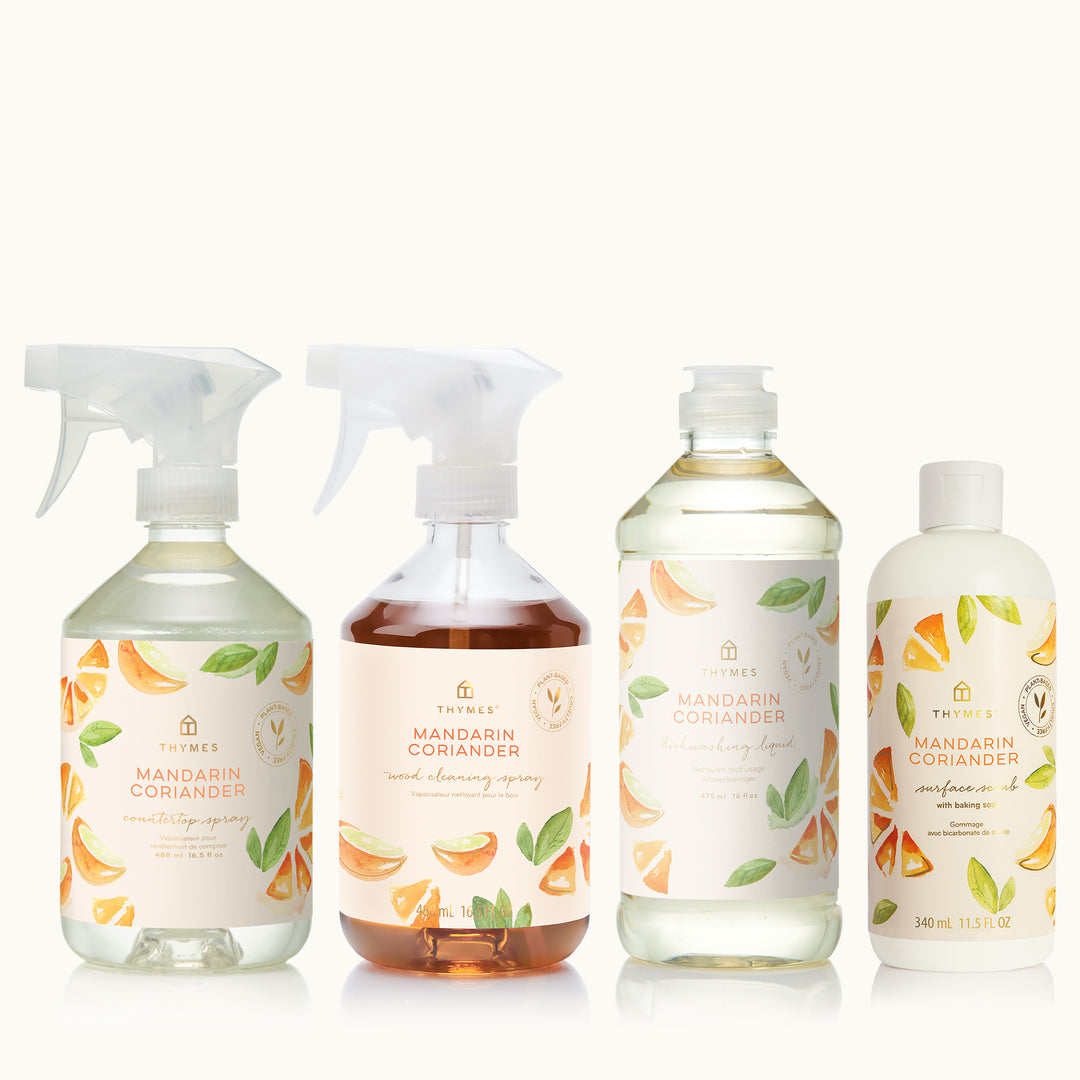 Mandarin Coriander Cleaning Bundle | Thymes