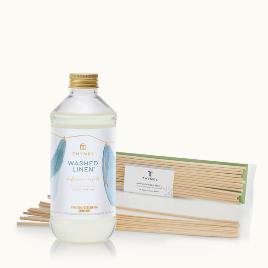 Washed Linen Reed Diffuser Refresh – Thymes